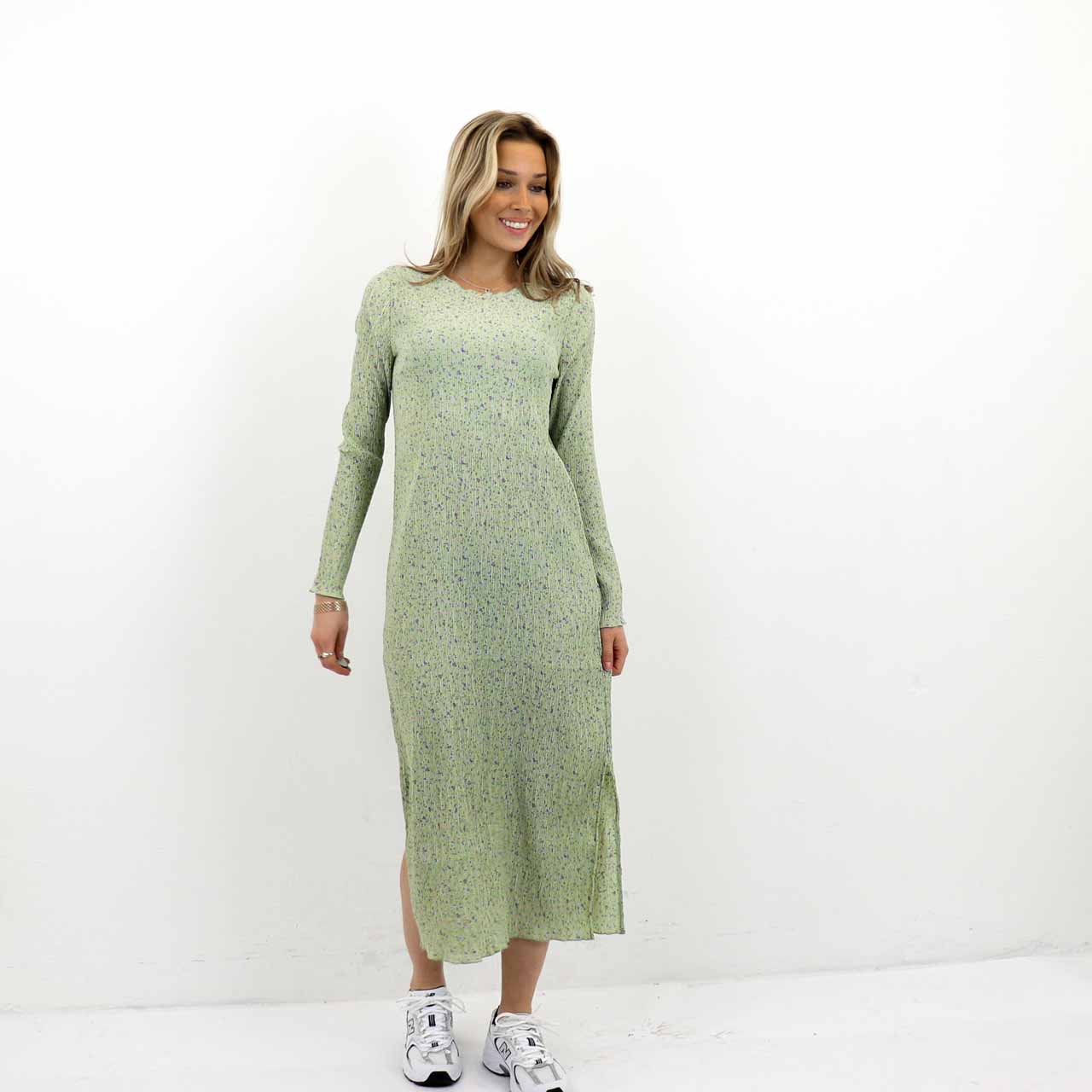 MOLLY L/S PLISSE DRESS | Trend House